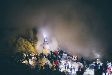 Surabaya Ijen Tumpak Sewu Bromo Surabaya Tour 4D3N IJEN CRATER IJEN