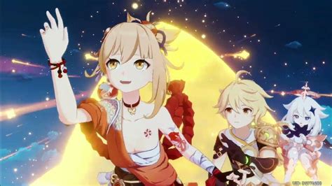 Yoimiyas Story Quest Ii Cutscene Animation A Wish Upon Shooting