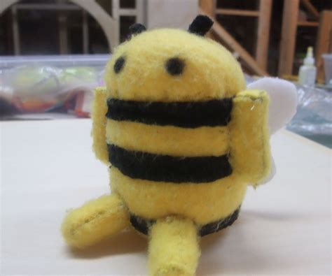 Bee Android Plushie 10 Steps With Pictures Instructables