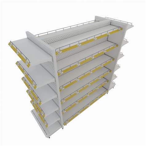 Retail Shelf 3d Model 29 3ds Fbx Obj Max Free3d