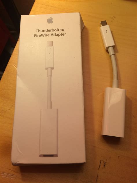 Thunderbolt To Firewire Adapter Apple Audiofanzine