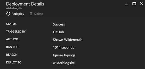 Speeding Up Azure App Service Builds