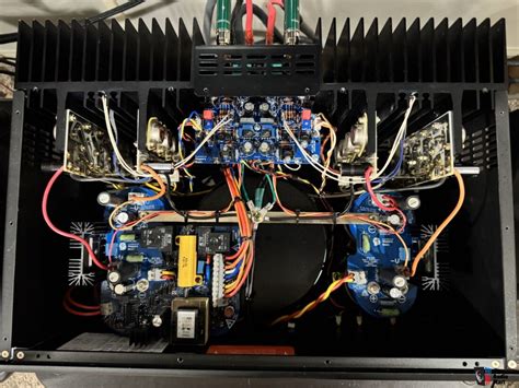 Adcom GFA 555 Mk II With Hoppe S Brain Input Board Soft Start And