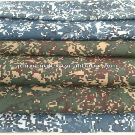 Cotton Twill Rhodesian Brushstroke Camouflage Fabric China Rhodesian