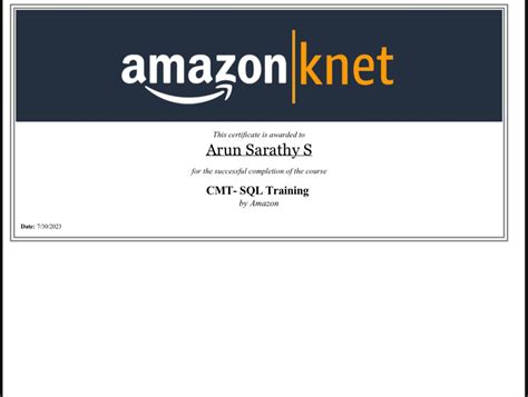 Arun Sarathy On Linkedin Sqlprogramming Sqlcertification