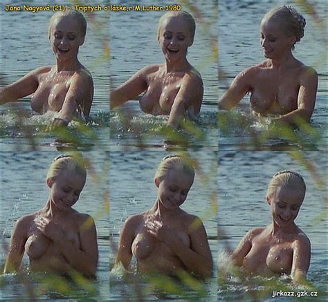 Jana Nagyova Nuda ~30 Anni In Triptych O Laske