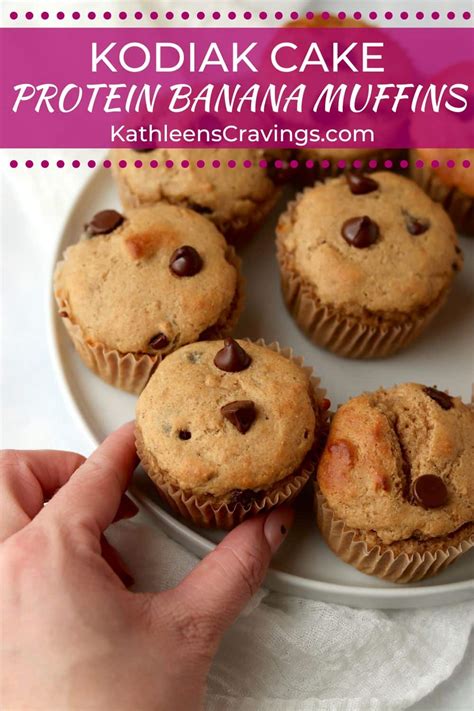 Kodiak Protein Banana Muffins Kathleens Cravings