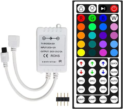 44 Key Led Strip Controller Ir Remote Controller Kit Wireless