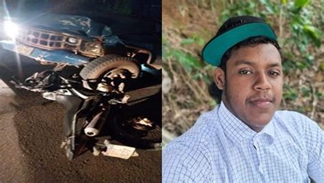 Acidente Entre Moto E Caminhonete Tira A Vida De Jovem Na RO 010 Hoje