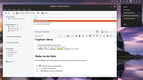 Evernote Linux Client Nixnote2 Forked Includes Numerous Improvements Linux Uprising Blog