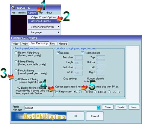 MPEG2 To DivX Or XviD With FlaskMPEG