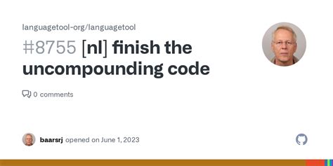 Nl Finish The Uncompounding Code · Issue 8755 · Languagetool Org