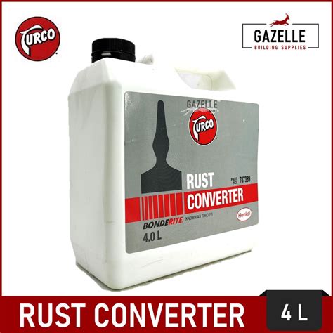 Henkel Turco Rust Converter Rust Remover 4l Shopee Philippines