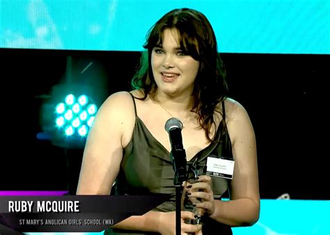 Ruby Wins Coveted BUFTA Award St Mary S Anglican Girls Babe