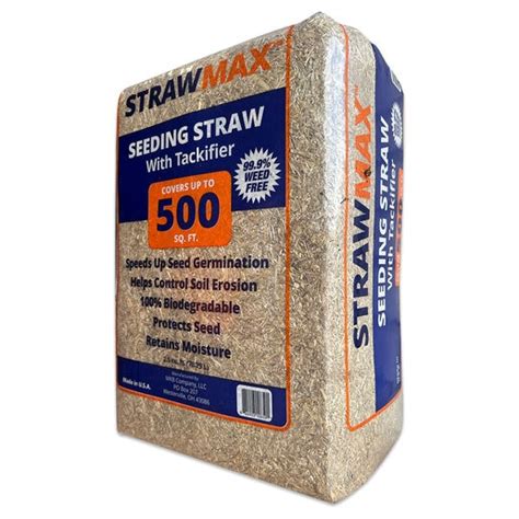 Strawmax Bagged Straw With Tackifier Mkb Siteone Us