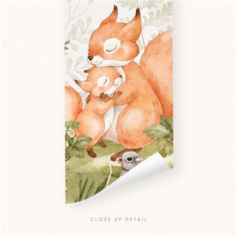 Forest Friends Wall Mural Sirface Graphics