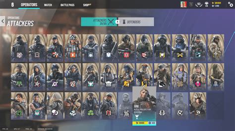 Missing Operators Rrainbow6