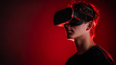 Premium Photo A Person Uses The Technological Interface Of The Future