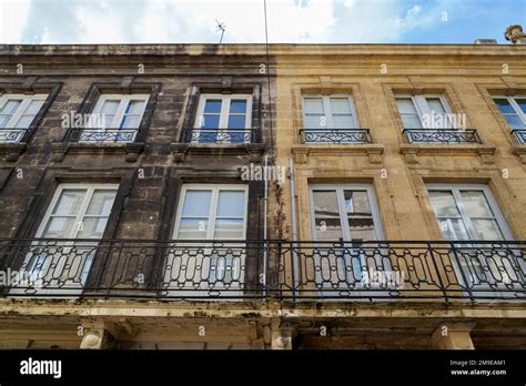 Outside Facades Renovation Of Old Building Before And After Difference
