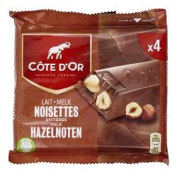 Belgian Chocolate Côte d or milk whole hazelnuts