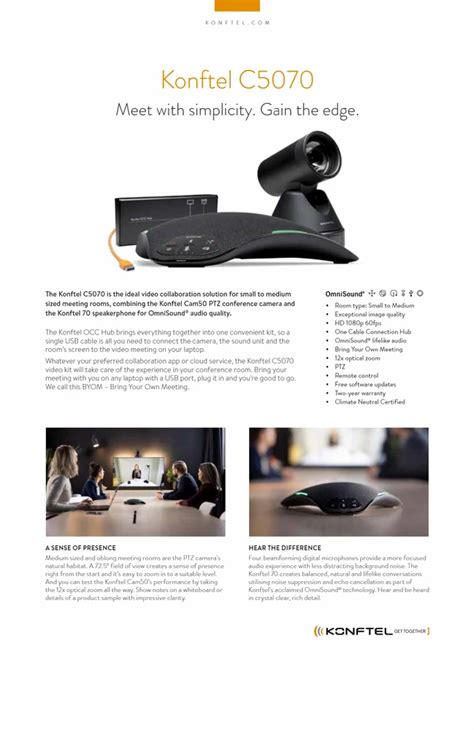 Konftel 5070 Video Conferencing System Usb At ₹ 95000 Piece In New Delhi Id 2852309018562