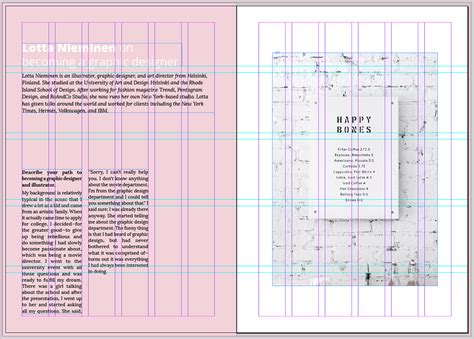 Typography Magazine Design Project My Process Behance