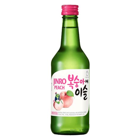 Jinro Peach Soju 375ml Alcohol Fast Delivery By App Or Online