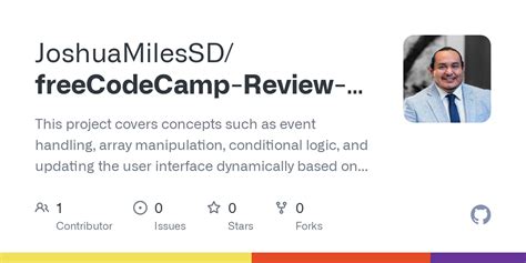 GitHub JoshuaMilesSD FreeCodeCamp Review Algorithmic Thinking By