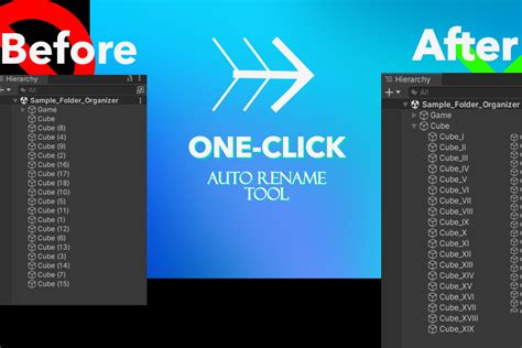 Batch Rename Gui Tools Unity Asset Store