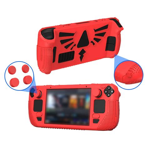 2 Funda Protectora Para Carcasa Para Consola De Juegos Steam Deck