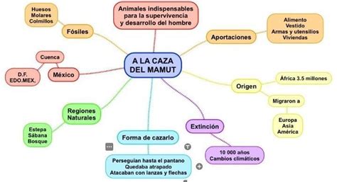 Me Pueden Dar Un Mapa Mental De La Caza Del Mamut Brainly Lat