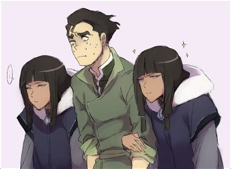 Avatar The Legend Of Korra Desna Bolin And Eska Avatar Kyoshi