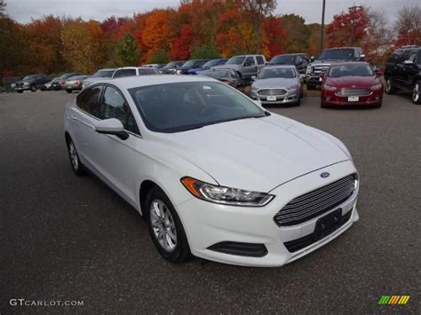 Oxford White Ford Fusion S Gtcarlot Car Color Galleries
