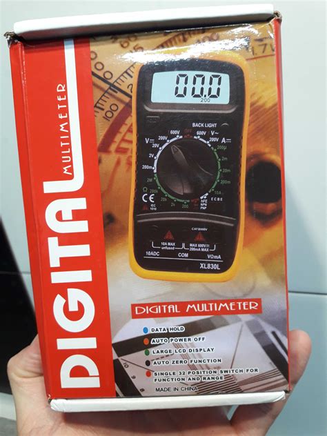 Цифровий мультиметр ANENG MAS838 и XL830L (M118A DM850, AN8205C): 130 ...