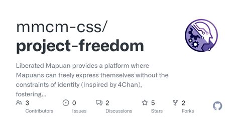 Github Mmcm Cssproject Freedom Liberated Mapuan Provides A Platform
