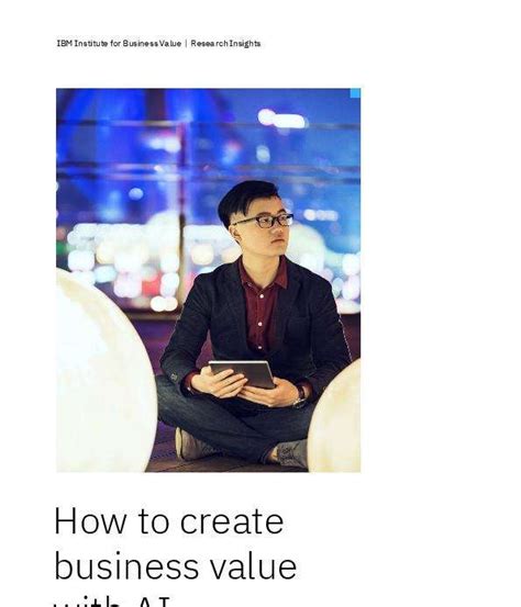 How To Create Business Value With AI Enterprise Technology International