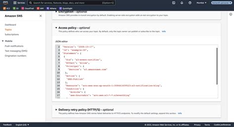 Email Notification Using Sns And S3 Event Notification When Object Is