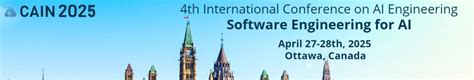 Cain International Conference On Ai Engineering Software Engineering