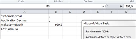 Write Formula To Cell Does Not Accept Sys Decimal Separator Reginal