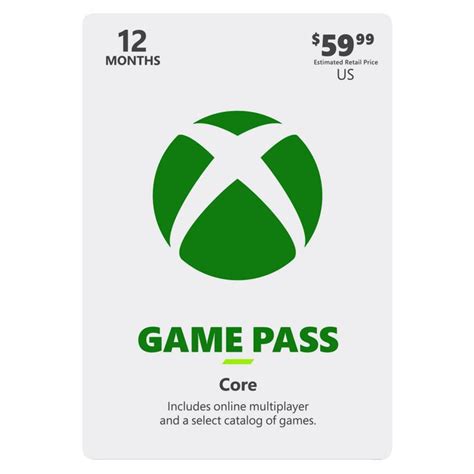 Xbox Game Pass Ultimate 12 Month Card Sale