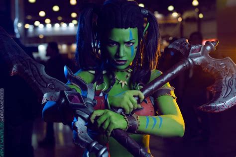 Garona Halforcen Wow Cosplay From Igromir 2015 By Lynx Cosplay On