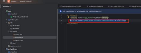 Unity与android混合一作为库导入Android原生工程 技术专栏 Unity官方开发者社区