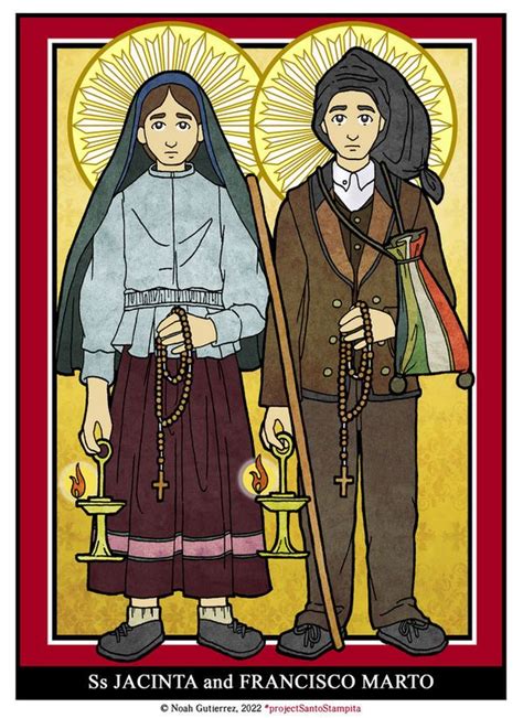 Ss Jacinta And Francisco Marto By Noahgutz On Deviant Art Francisco Aljustrel Blessed Mother