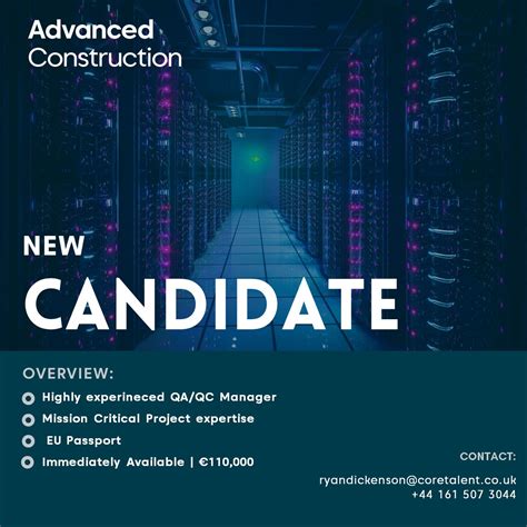 Candidatespotlight Qualitycontrol Qualityassurance Datacentre