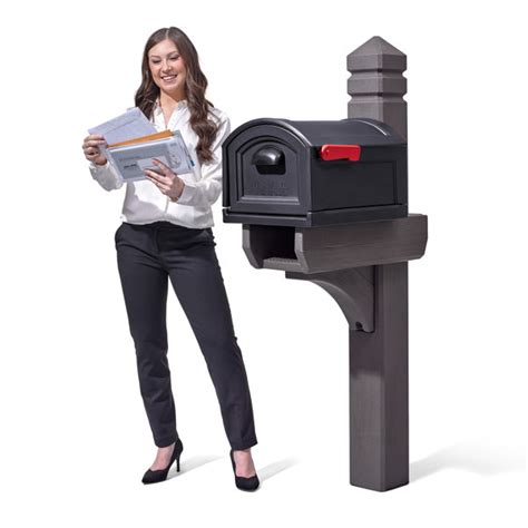 Step2 Lakewood Extra Large Post Mounted Mailbox And Reviews Wayfair