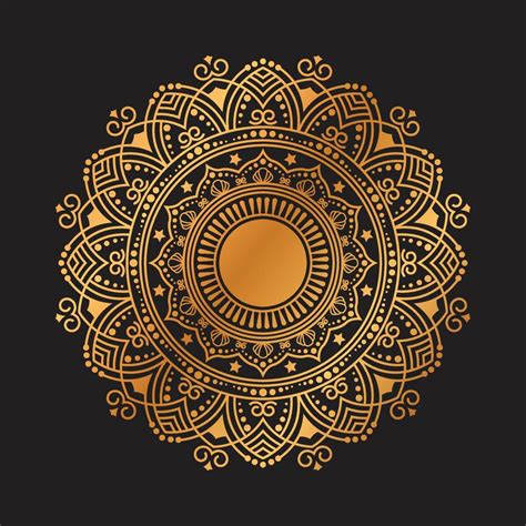 Luxury Golden Ornamental Mandala Background Vector Design. decorative mandala for tattoo, Mehndi ...