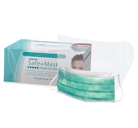 Safemask Earloop Masks With Visor Surgical Direct