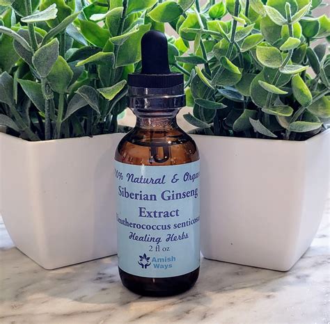 Siberian Ginseng Extract Amish Ways