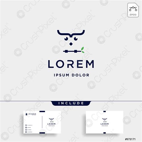 Coding Owl Logo Design Vector Bird Coder Symbol Stock Vector