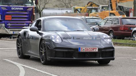 2021款保时捷911 Turbo谍照曝光搜狐汽车搜狐网